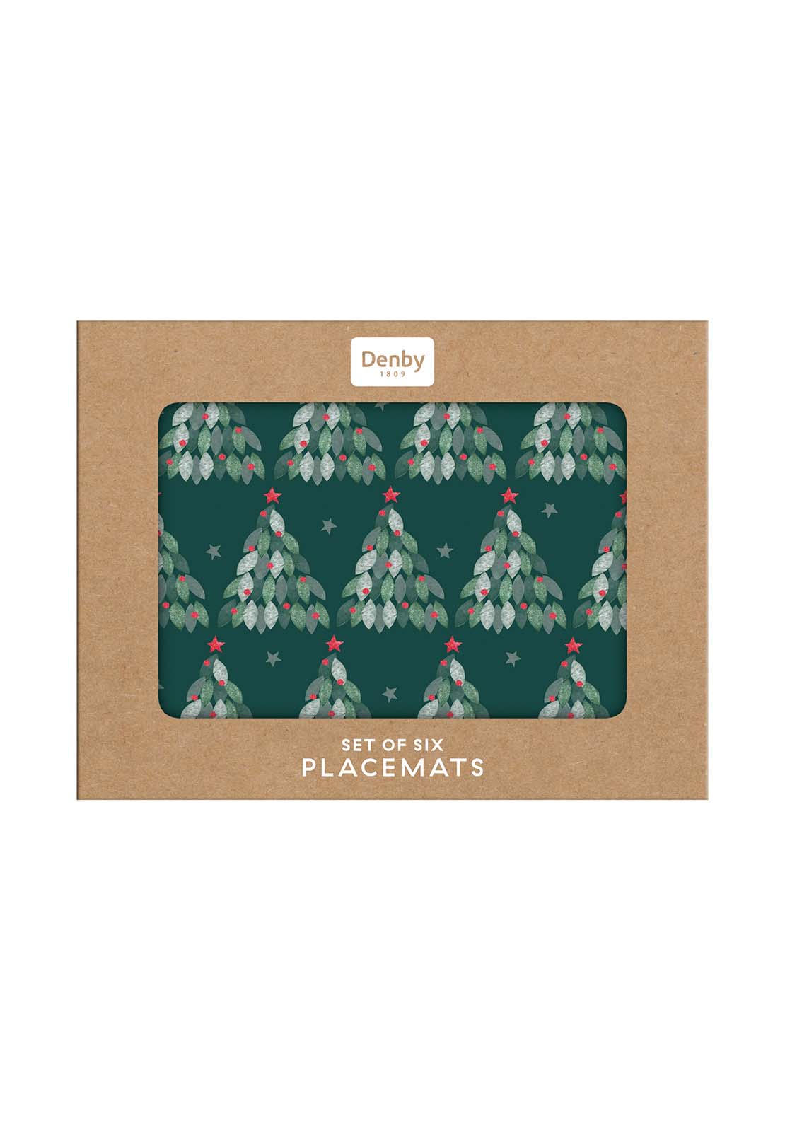 Evergreen Set Of 6 Placemats – Shaws Department Stores