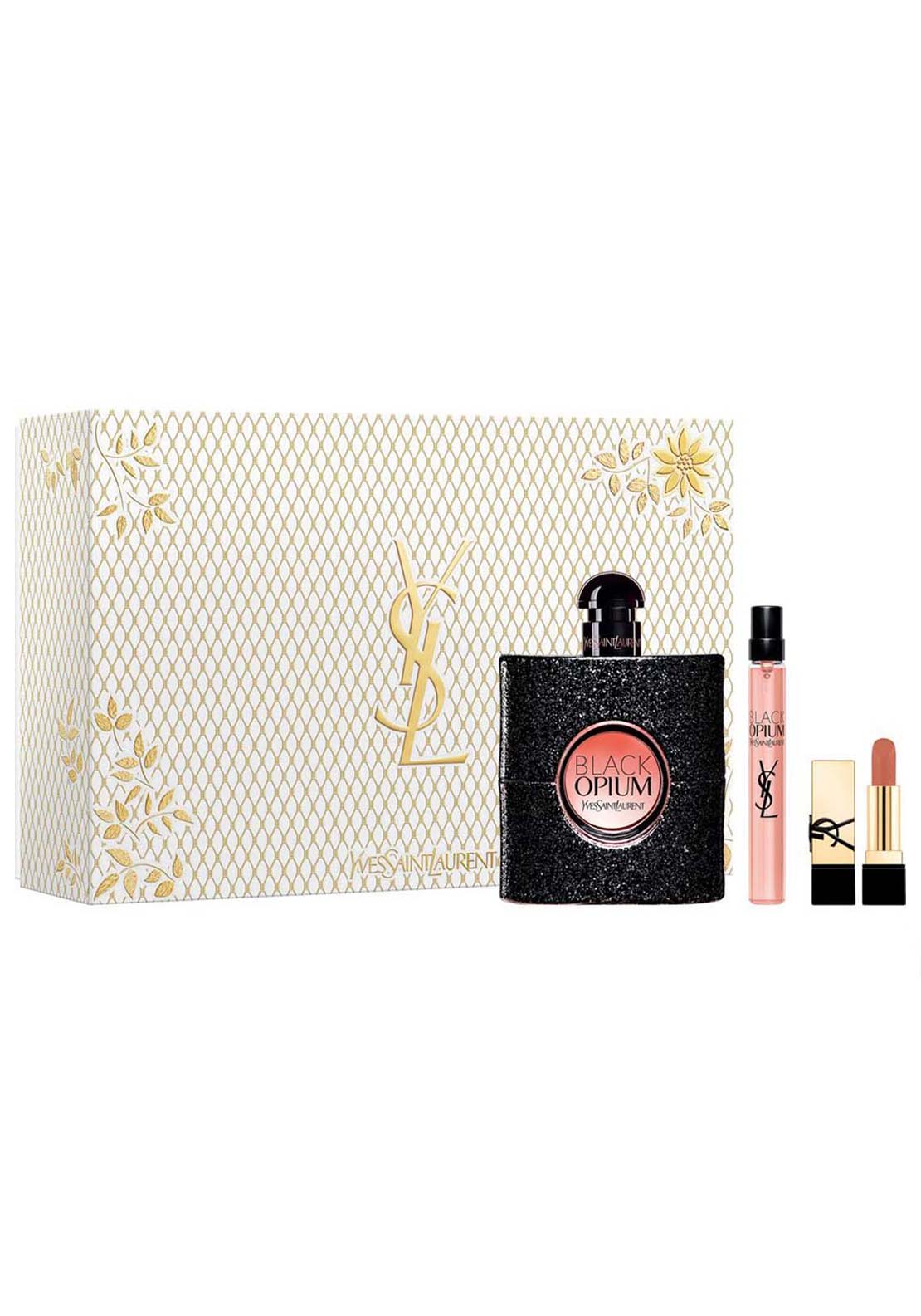 Black Opium Eau De Parfum 90ml Deluxe Gift Set – Shaws