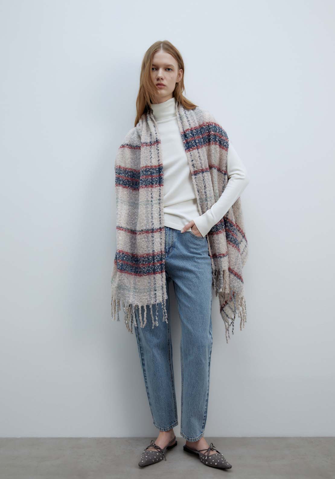 Multiway Scarf With Sequins - Multicolour – Shaws