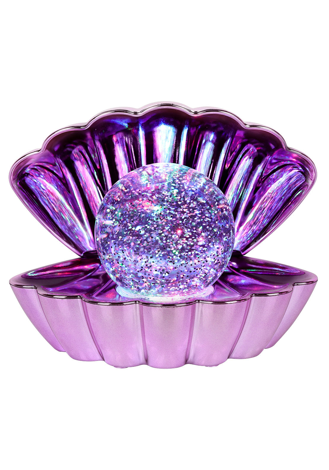 Colour Changing Clam with Glitter Pearl - Lilac Metallic – Shaws ...