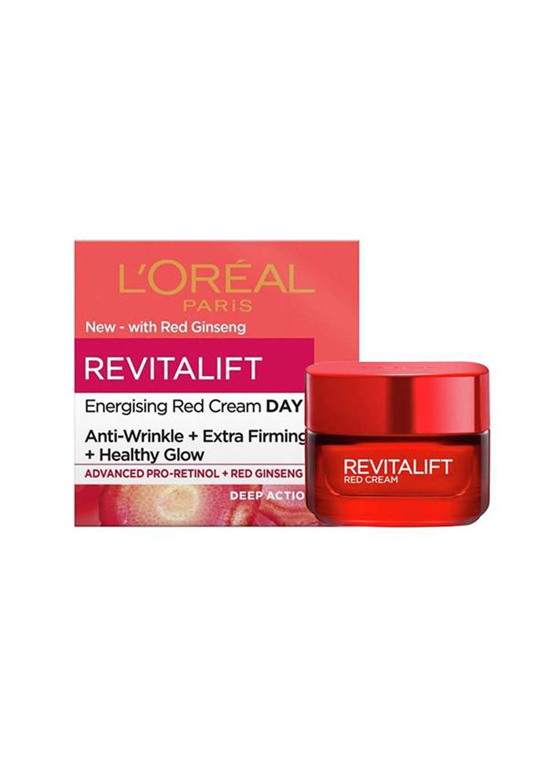 Revitalift Energising Red Day Cream – Shaws