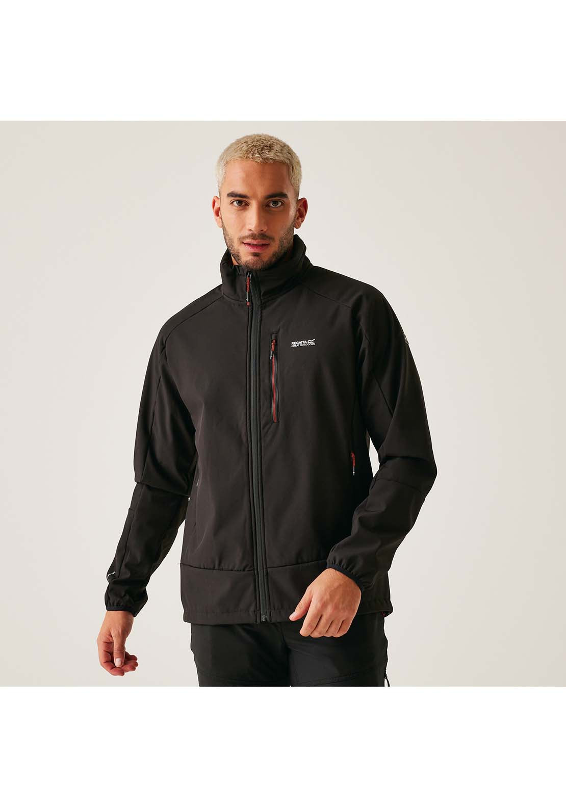 Moutdale Soft Shell - Black / Red – Shaws