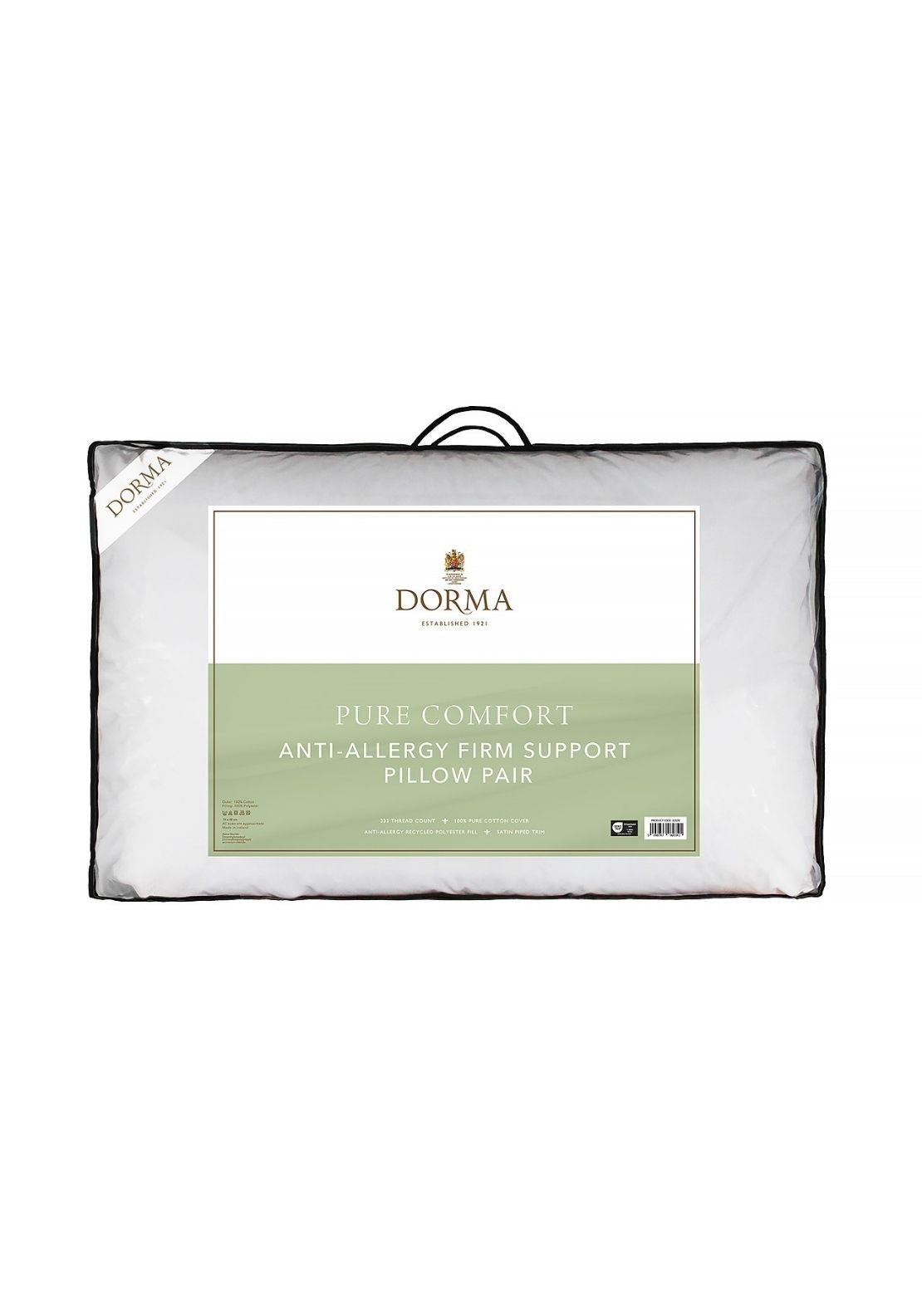 Pure Comfort Firm Support Pillow Pair – Shaws